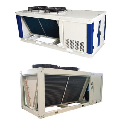Box Type V Shape R404A/R22 Air Cooled Condensing Unit Used for Cold ...